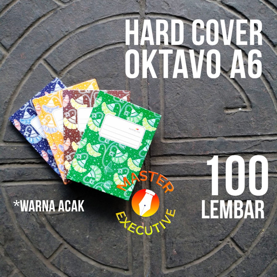 Buku Oktavo A6 100 Lembar Hard Cover / Pocket Note Saku | SIPLah