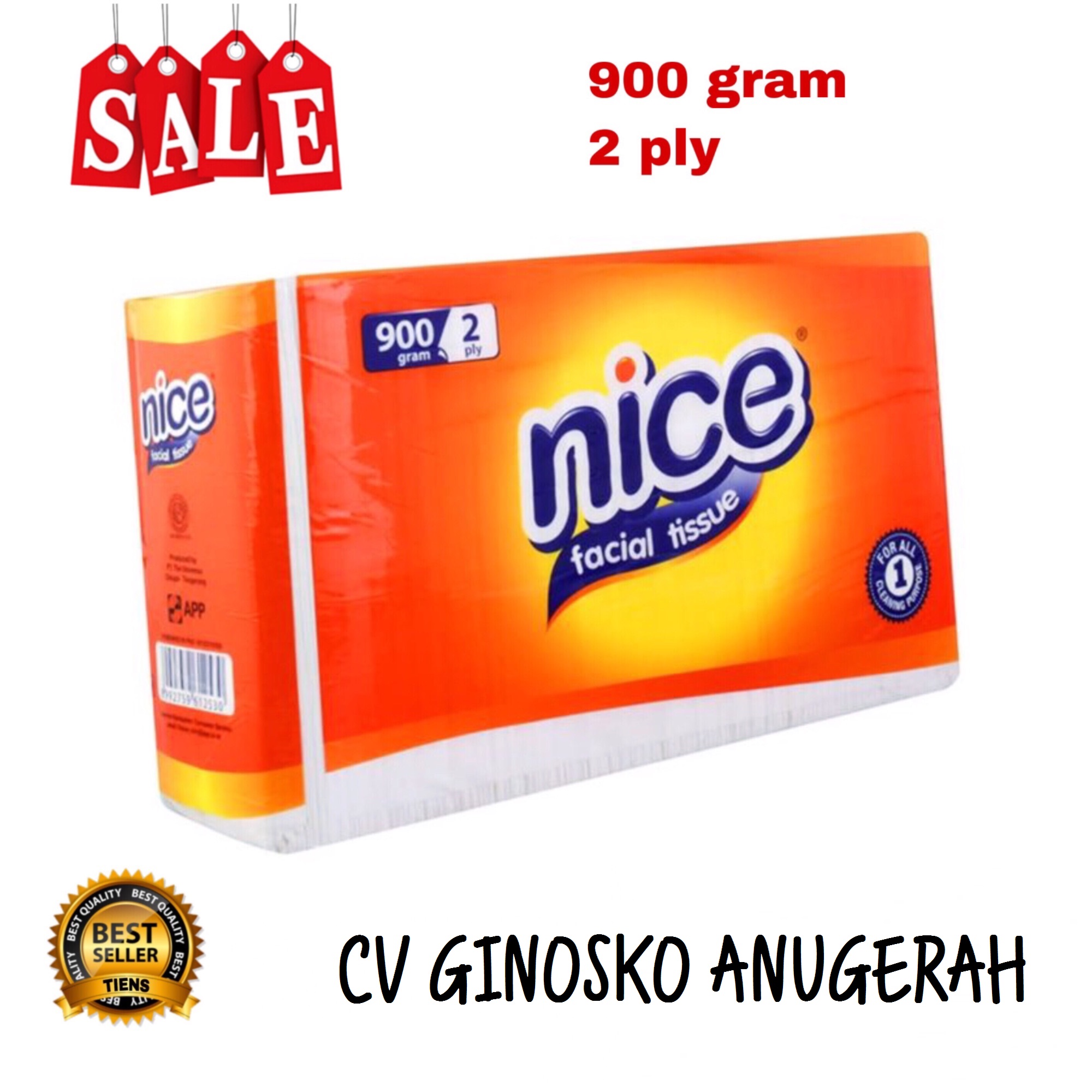 Tissue Nice 900 Gram 2 Ply | SIPLah