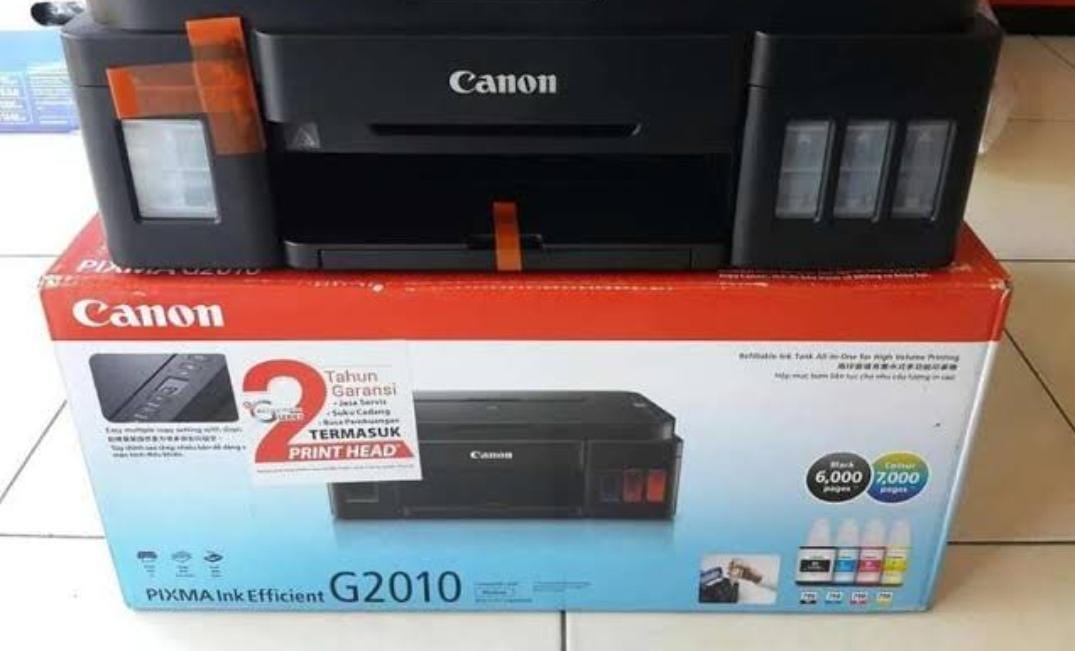 PRINTER CANON PIXMA G2010/ Harga sudah termasuk pajak10% | SIPLah