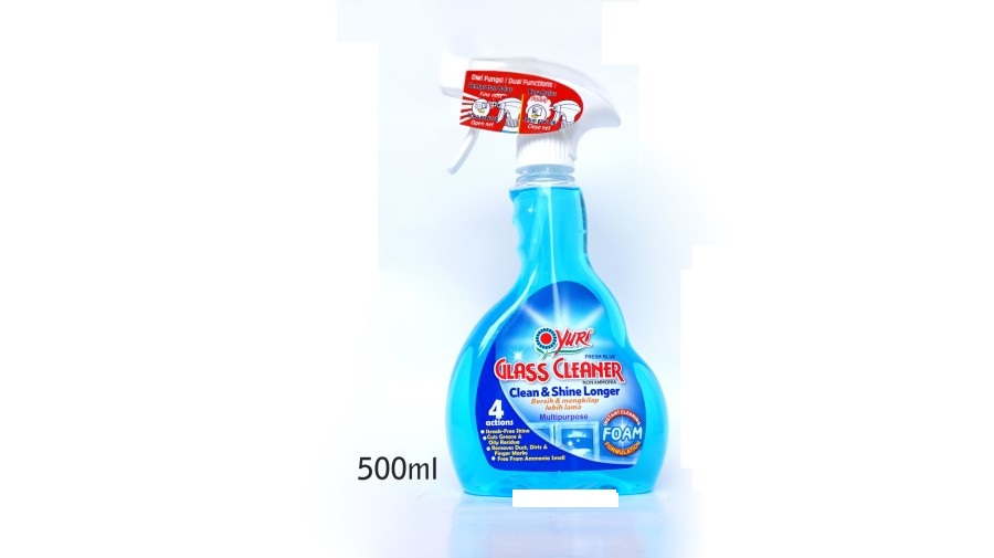 GLASS CLEANER CAIRAN PEMBERSIH KACA DARI YURI UKURAN 500 ML | SIPLah