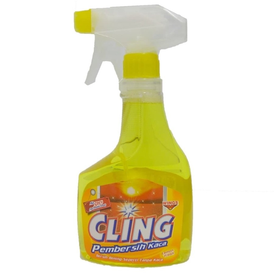 CAIRAN PEMBERSIH KACA CLING BOTOL SPRAY 425 ML GLASS CLEANER | SIPLah