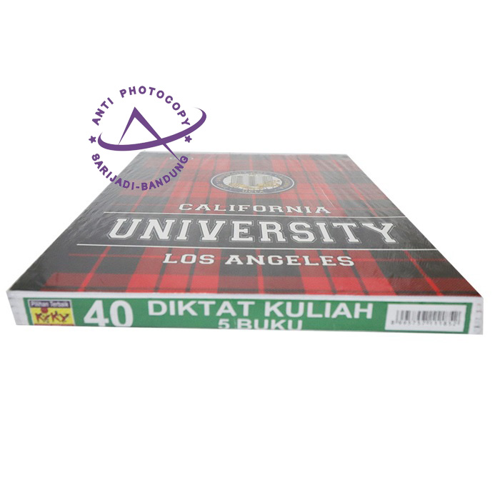 Buku Tulis Kiky Diktat Kuliah 40 lbr isi 5 buku | SIPLah