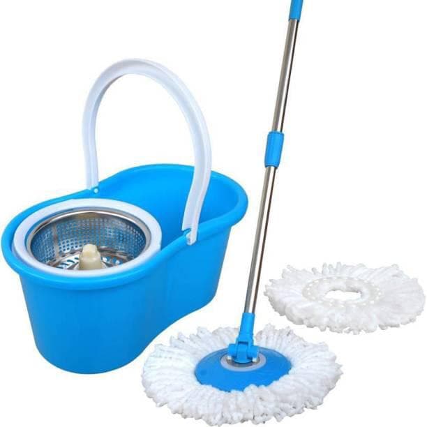 alat pel lantai super mop dengan ember spin | SIPLah