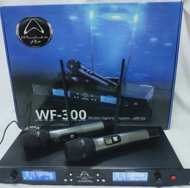 MIC WIRELESS WHARFEDALE WF 300 ORIGINAL HANDHELD | SIPLah