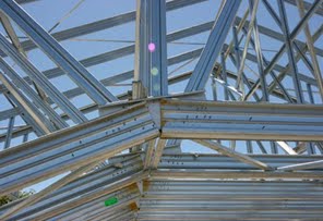 Selasar Sekolah (Baja Ringan) atap genteng metal | SIPLah