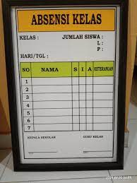 Papan Absen | SIPLah