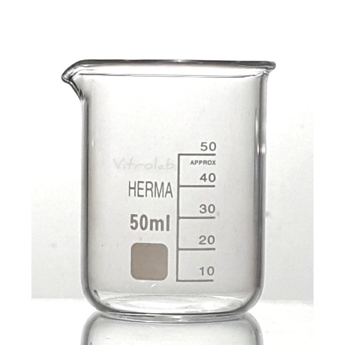 Beaker Glass 50 ml | SIPLah