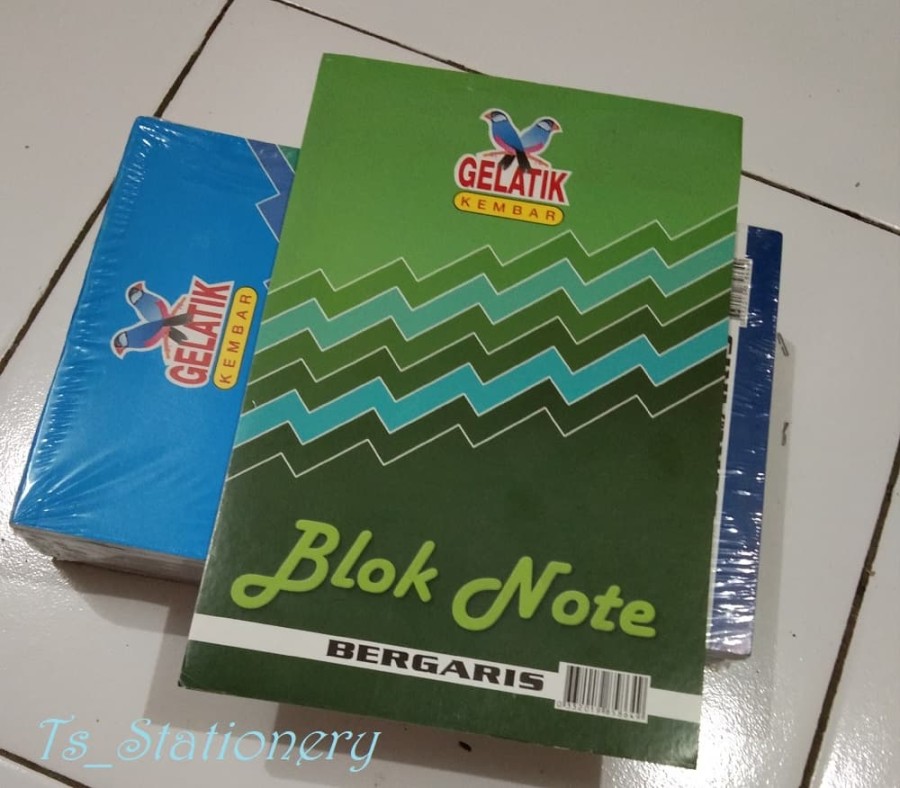 Buku Block Note 1/2 Folio Gelatik Kembar /Pack | SIPLah