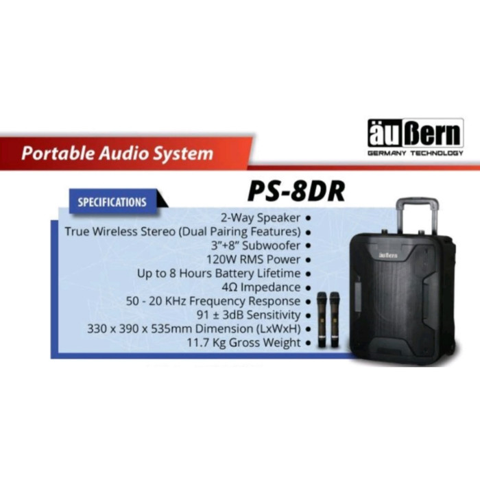 Speaker Auber PS 8DR | SIPLah
