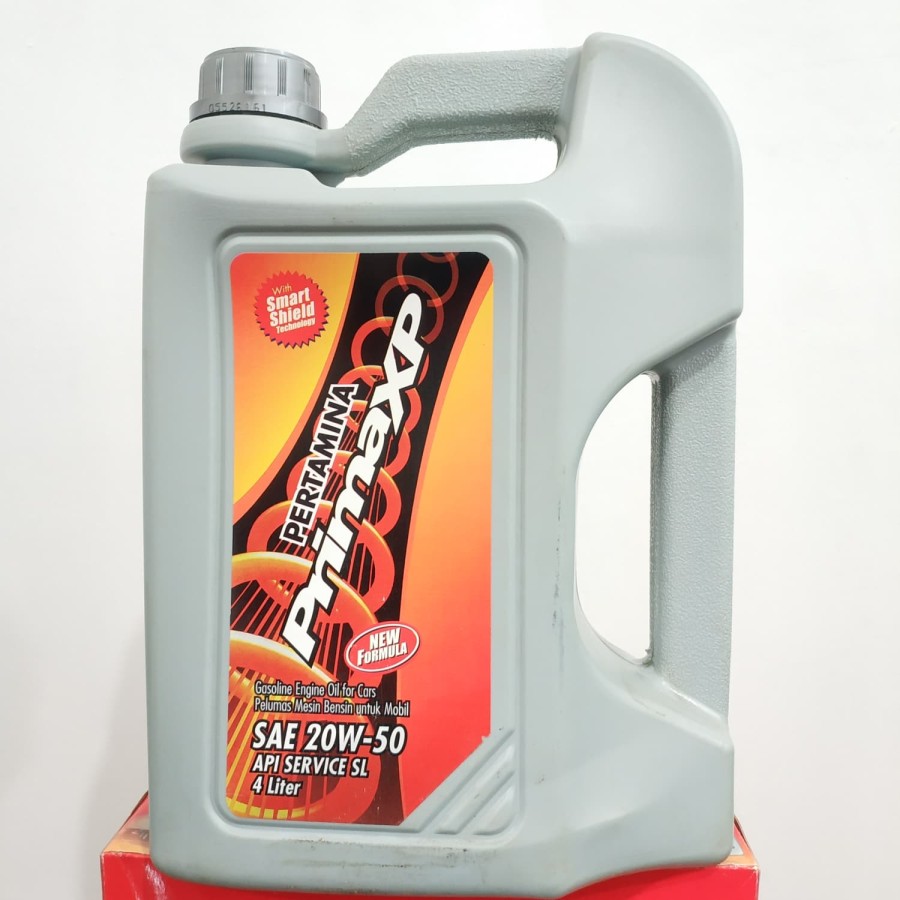 Mesran Prima XP SAE 20W-50 API SL 4L Oli Pelumas Pertamina | SIPLah