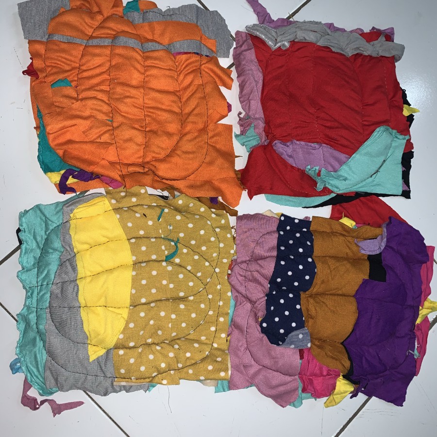 kain lap majun warna JAHIT bahan katun serap air | SIPLah