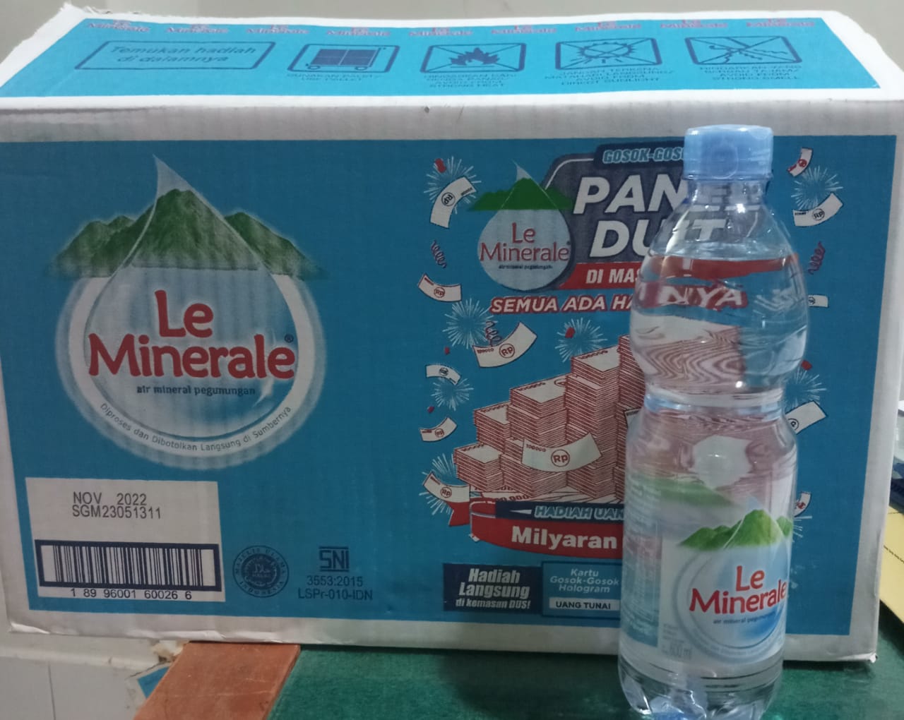 Lee Minerale Botol 600 ml | SIPLah