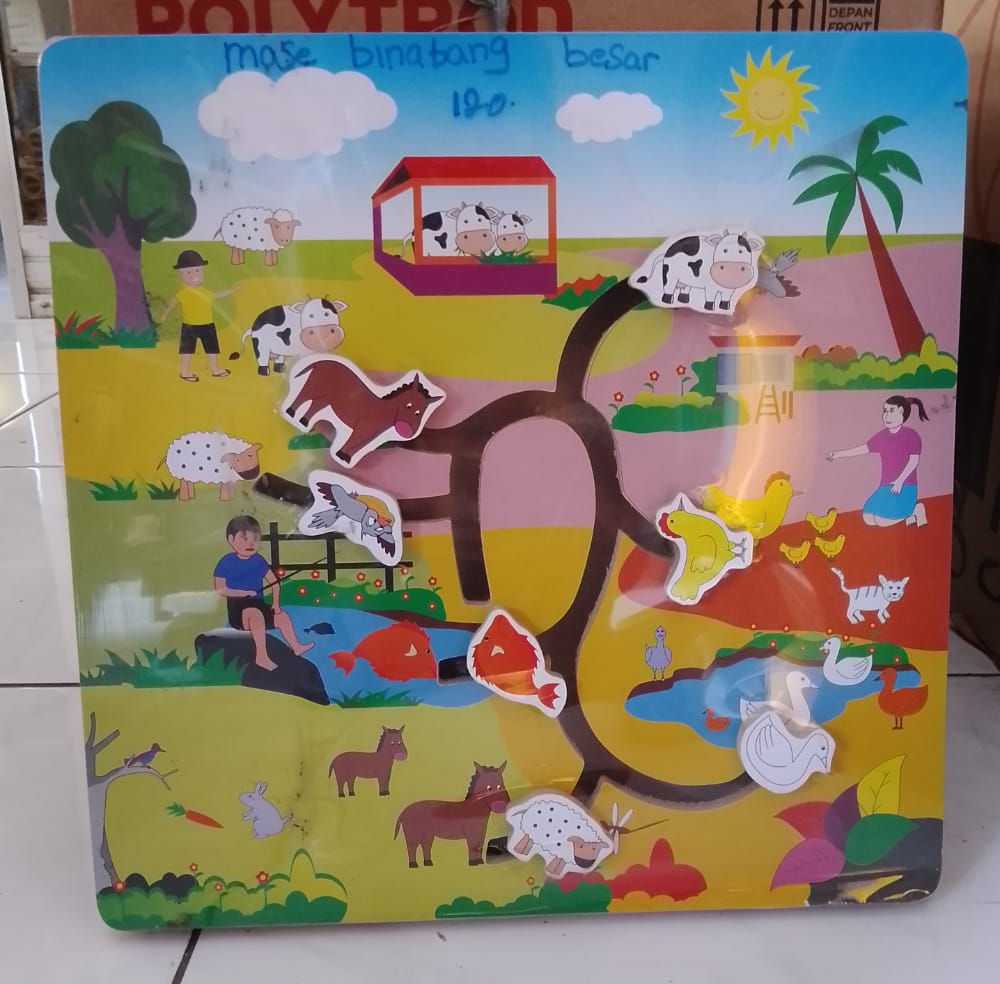 Maze Hewan Besar | SIPLah