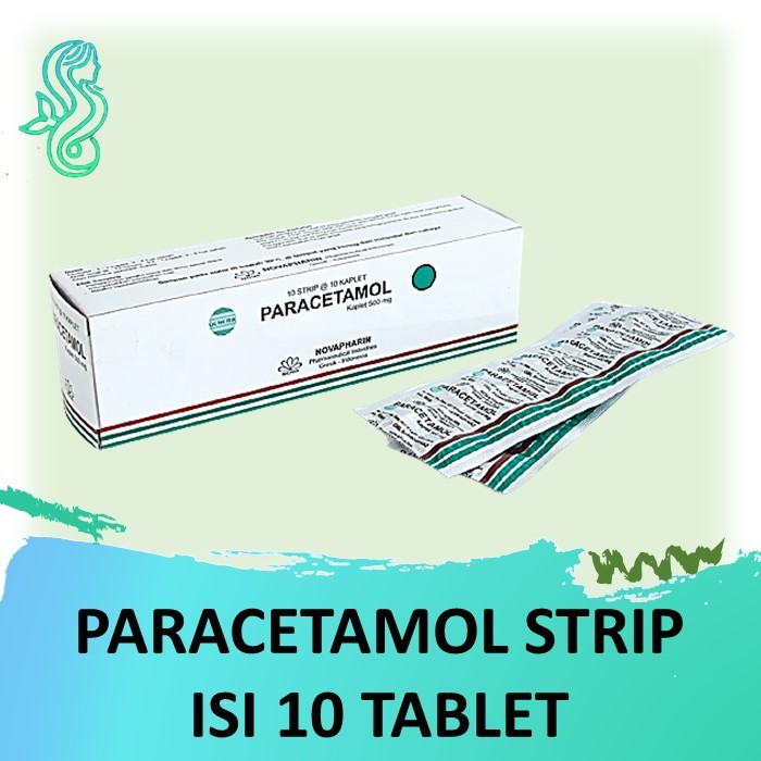 PARACETAMOL STRIP ISI 10 TABLET | SIPLah