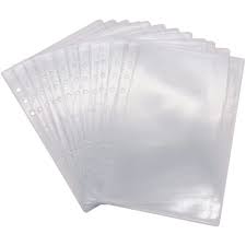 clear sheet protector | SIPLah