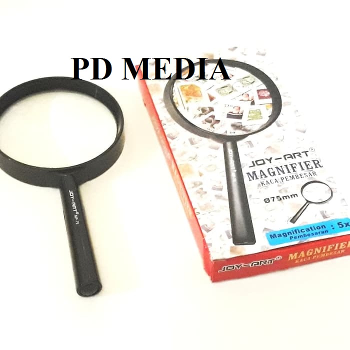 Kaca Pembesar / Lup Diameter Kaca 75mm | SIPLah