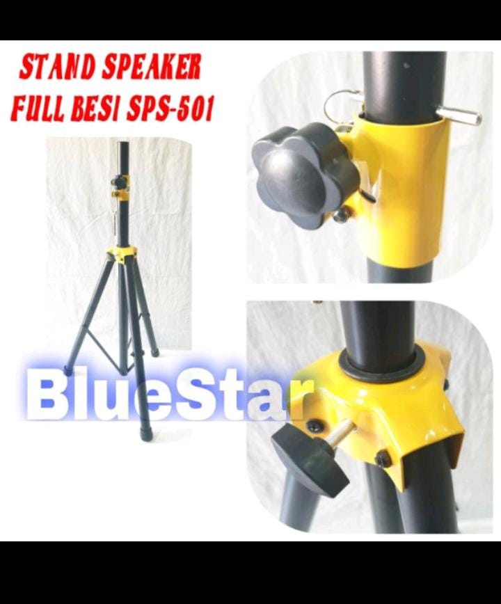 SPEAKER MINAMI DAN STAN SEPAKER SPS-50 STAN MICROFONE | SIPLah