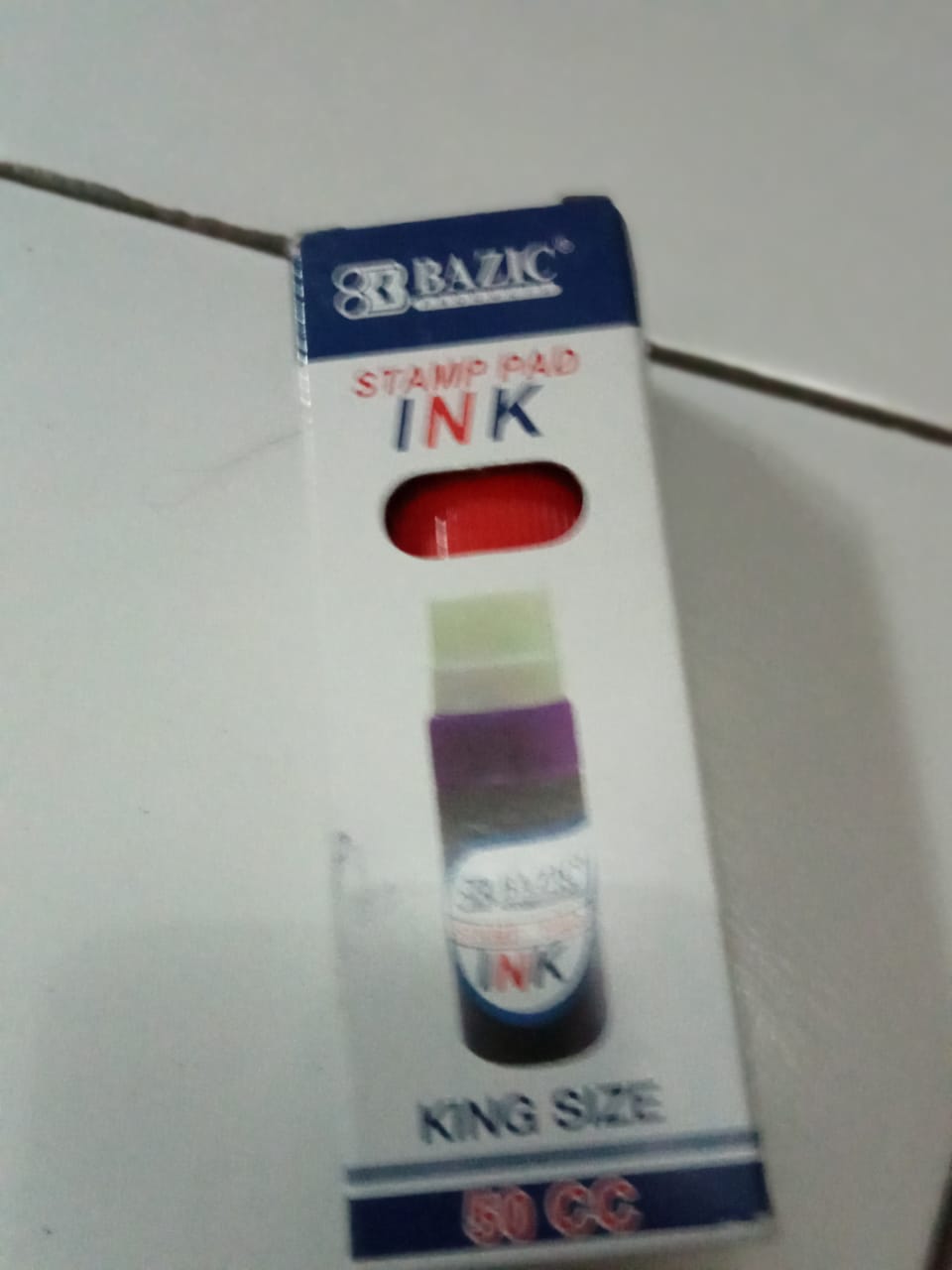 stamped ink bazic merah | SIPLah