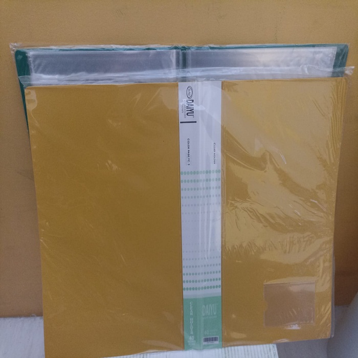 clear holder daiyu 40 pockets | SIPLah