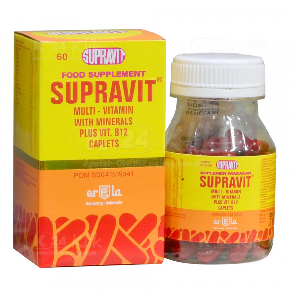 SUPRAVIT MULTIVITAMIN ISI 60 | SIPLah