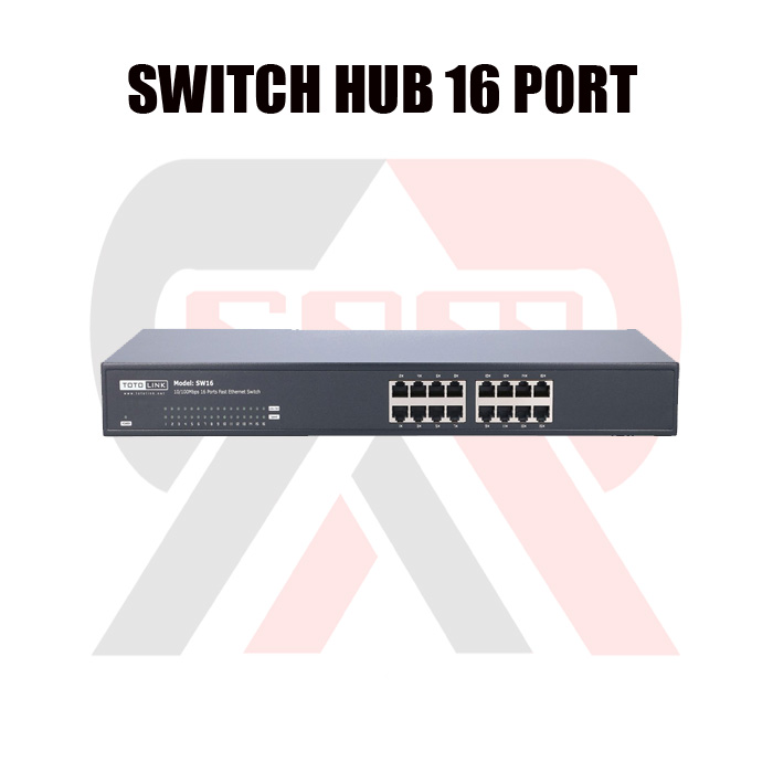 SWITCH HUB 16 PORT | SIPLah