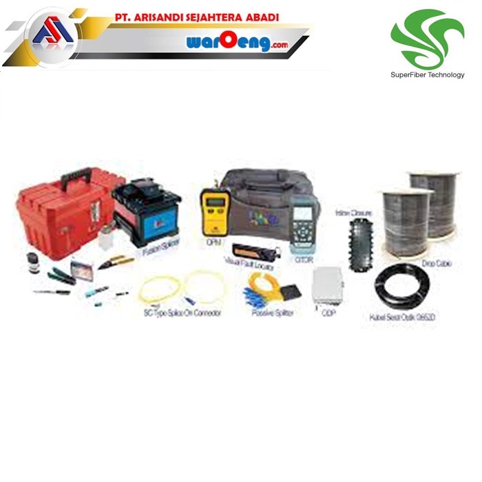 SUPER FIBER Fiber Optic Cable Connection Kit | SIPLah