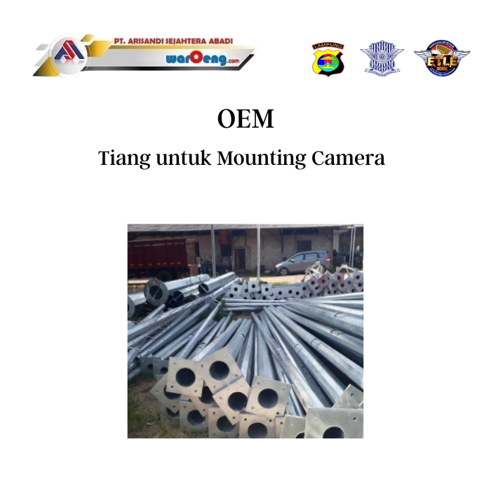 Tiang untuk Mounting Camera | SIPLah