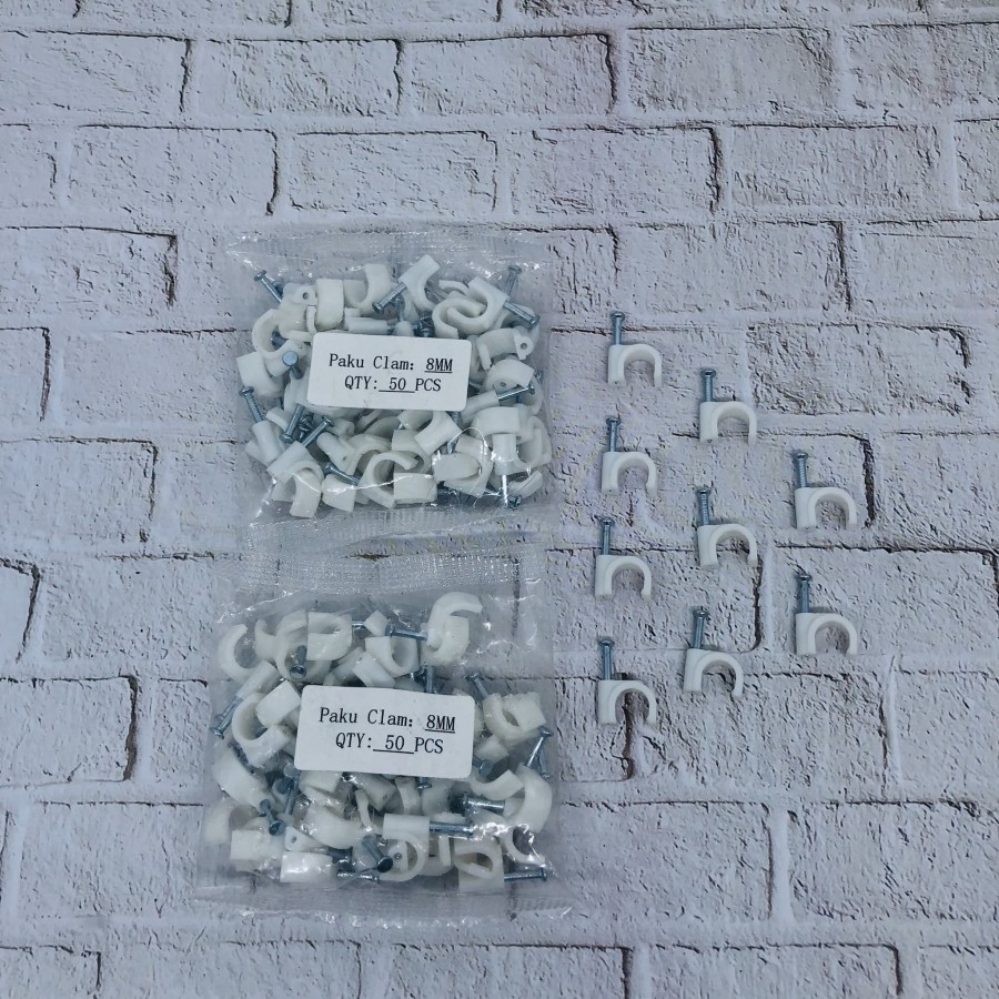 PAKU CLEM/CLAM PAKU KABEL 8MM | SIPLah
