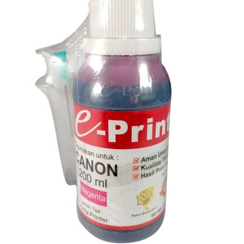 Tinta canon e-print 200 ml merah | SIPLah