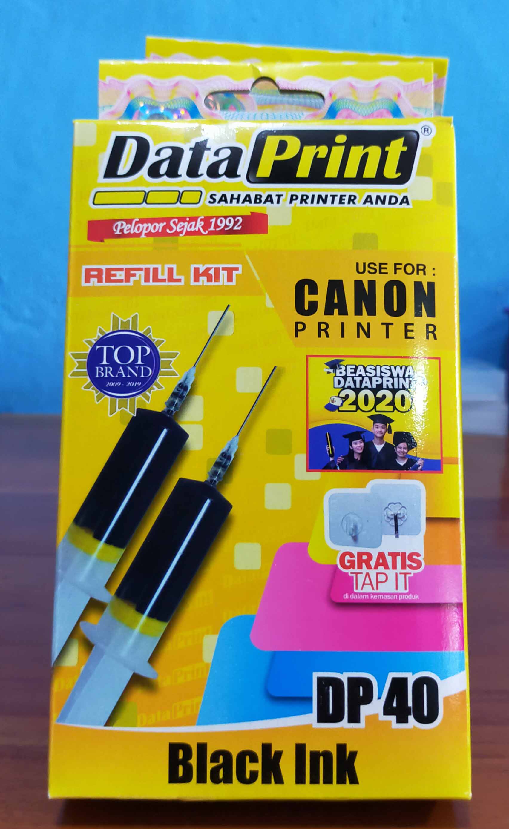Tinta Refill Data Print Canon DP 40 Warna Hitam | SIPLah