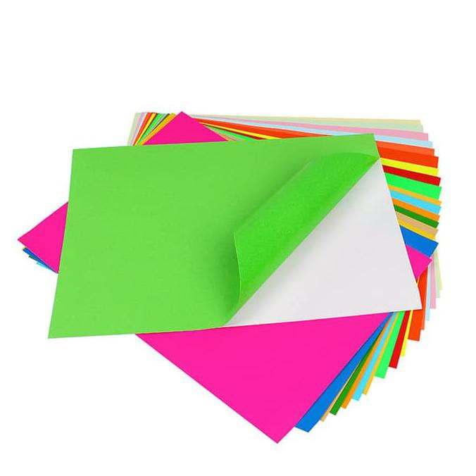 KERTAS STIKER WARNA | SIPLah