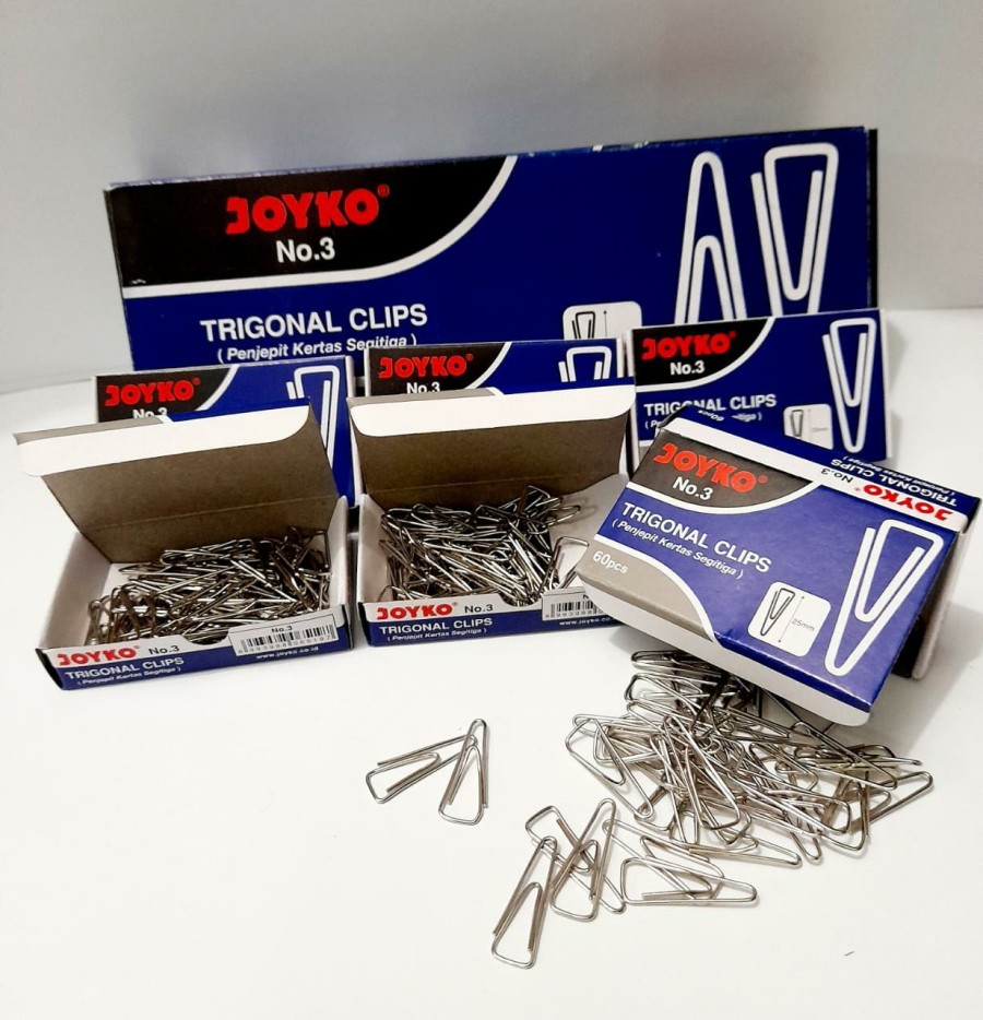 PAPER CLIPS JOYCO TRIGONAL, NOMOR 3 | SIPLah