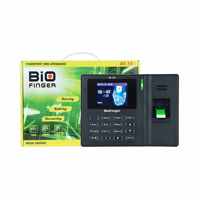 Mesin Absensi BioFinger AT-101, Kabel USB | SIPLah