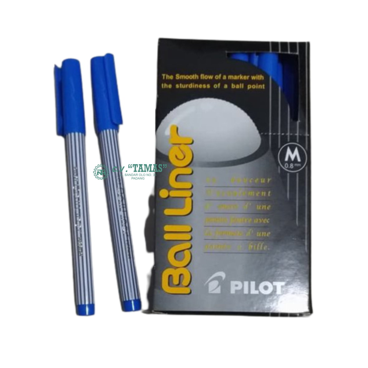 Pena Pilot Balliner Biru 0.8 | SIPLah