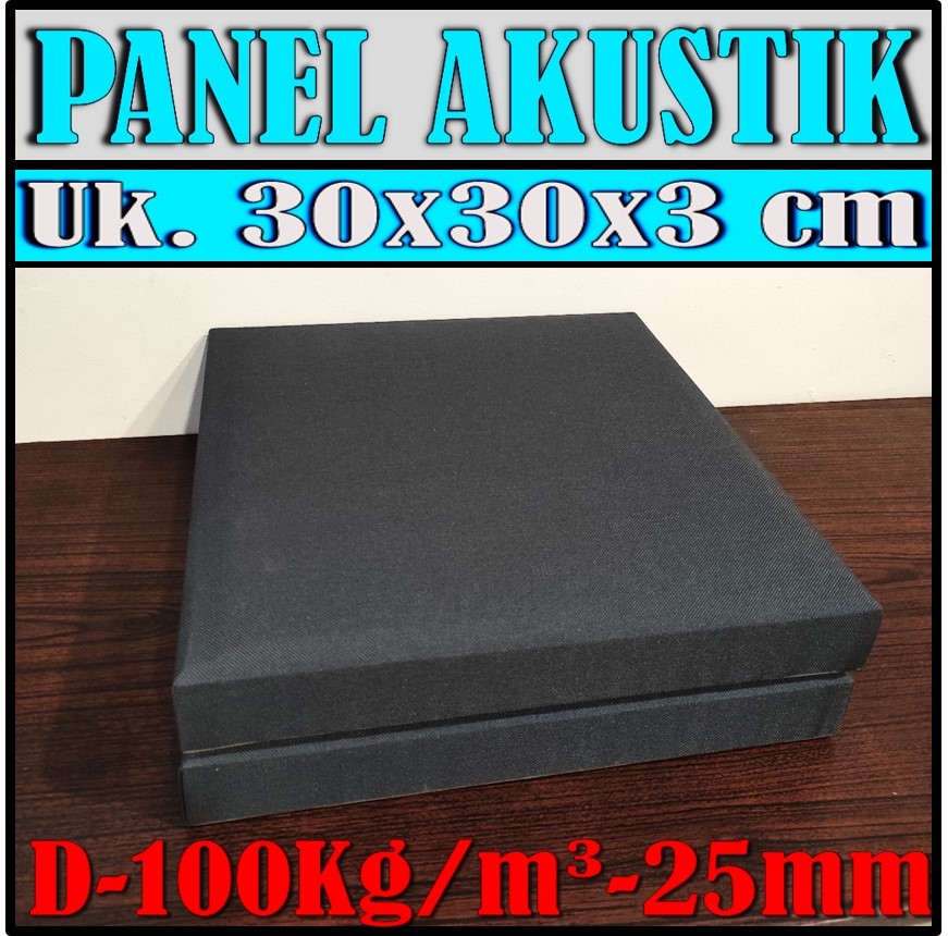 Panel Akustik Peredam Suara ukuran 30x30cm | SIPLah