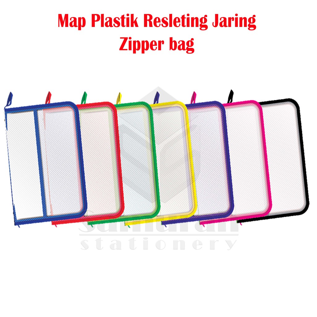 Map Resleting Plastik / Zipper | SIPLah