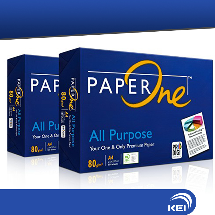 KERTAS A4 80 GRAM PAPER ONE | SIPLah