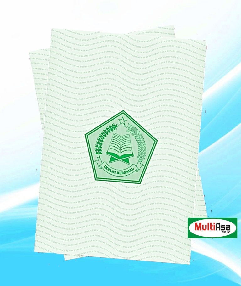 KERTAS RAPORT MI K13 / KERTAS RAPORT DIGITAL MADRASAH | SIPLah