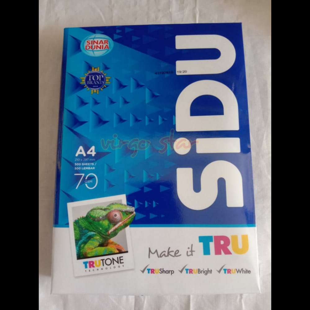 KERTAS HVS SIDU A4 | SIPLah KERTAS HVS SIDU A4 | SIPLah