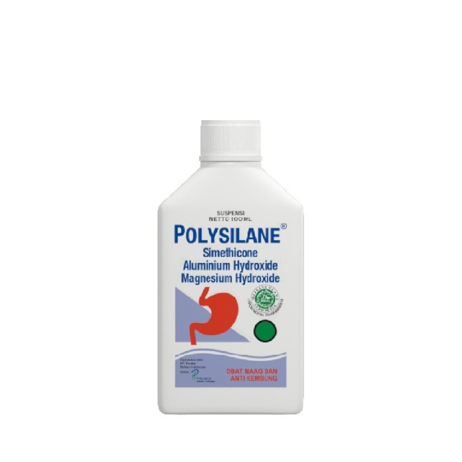 POLYSILANE SUSPENSI 100 ML/ MAAG/ GASTRITIS/ ASAM LAMBUNG | SIPLah