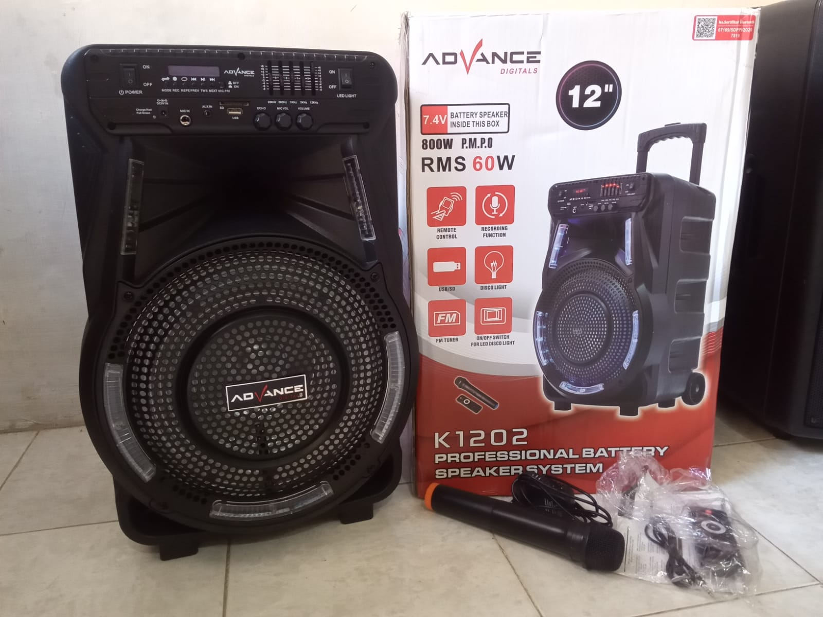 Speaker Aktif Advance Digital K 1202 | SIPLah Speaker Aktif Advance Digital K 1202 | SIPLah