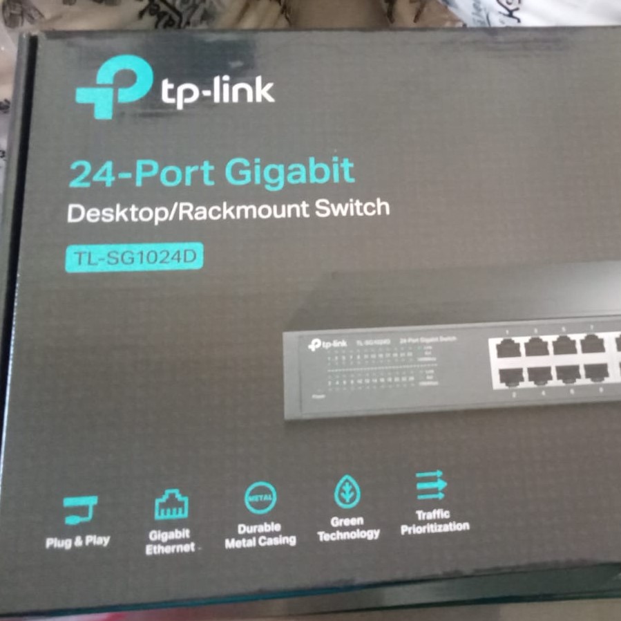 TP-LINK 24 PORT GIGABIT DESKTOP/RACKMOUNT SWITCH TL-SG1024D | SIPLah