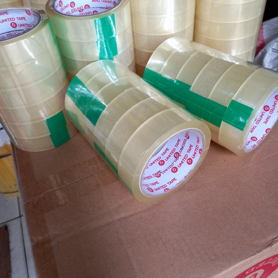 solasi solatip united tape 2,4 cm, 24mm lakban solasiban 60yard | SIPLah