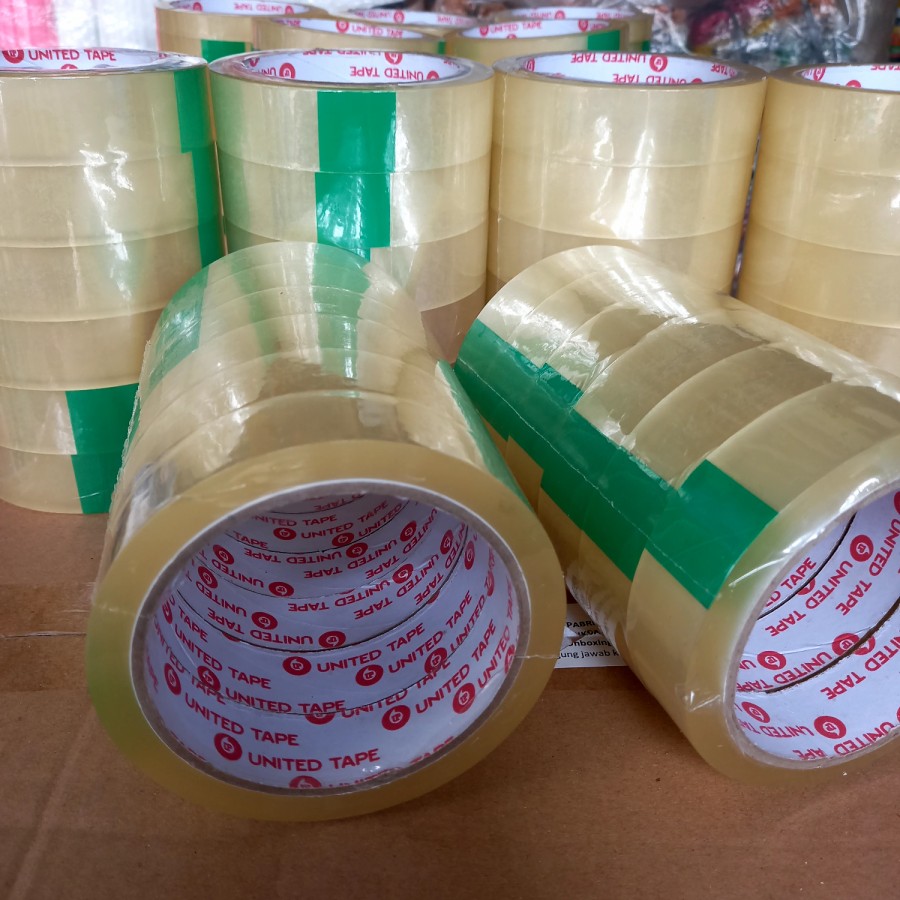 solasi solatip united tape 2,4 cm, 24mm lakban solasiban 60yard | SIPLah