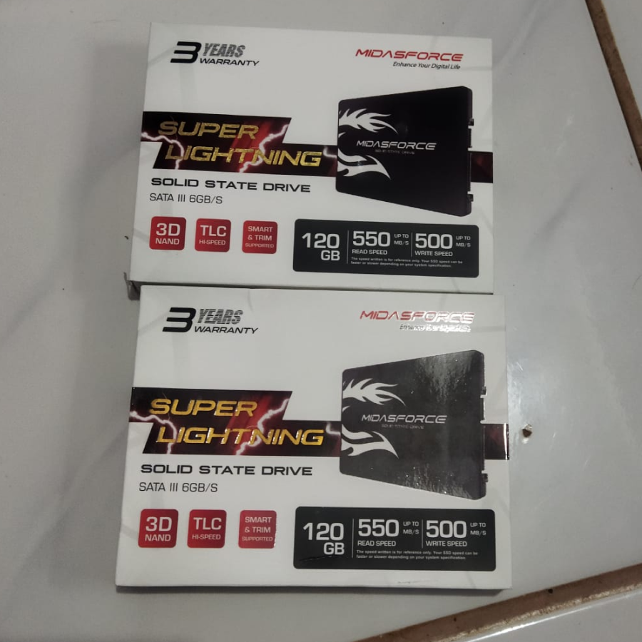 SSD MIDAS FORCE 120 GB | SIPLah