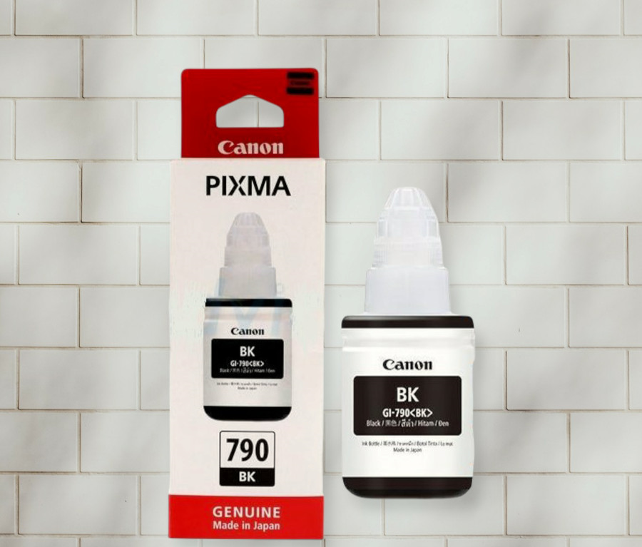 Tinta Canon GI-790 Black for G1000/G2000/G3000/G4000-Hitam | SIPLah
