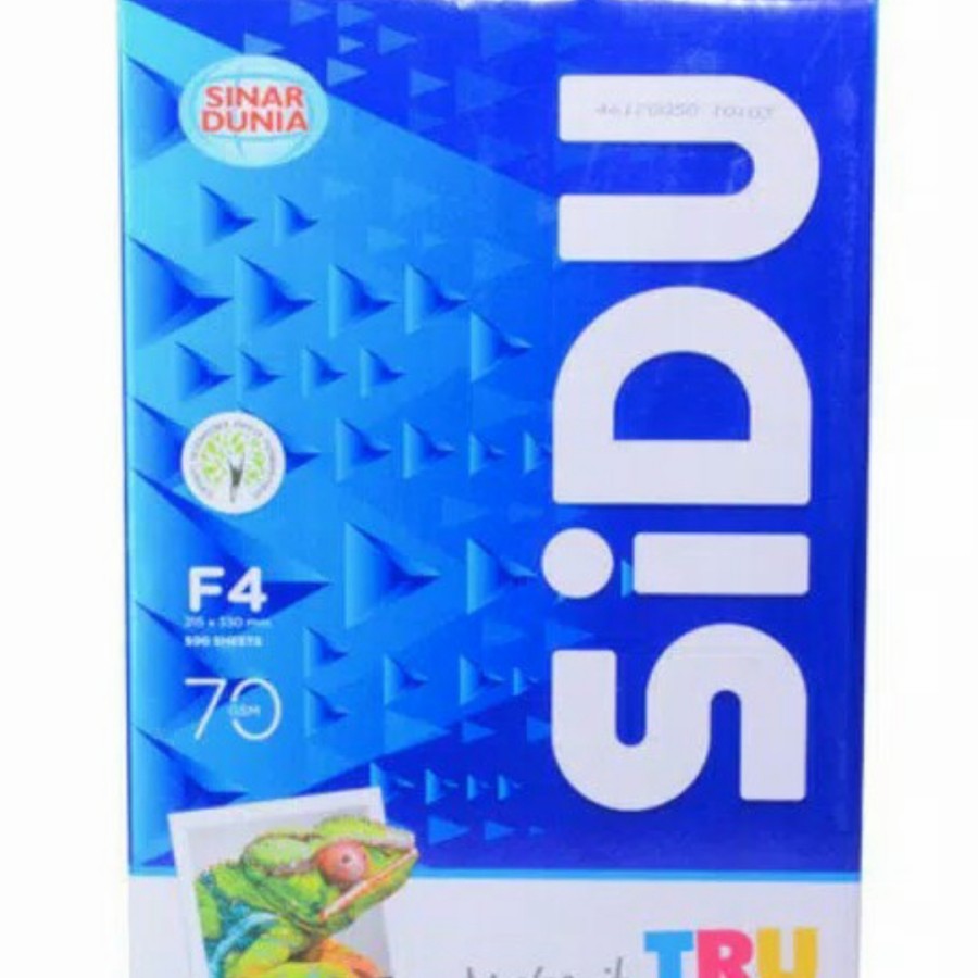 KERTAS HVS F4 70 gr SIDU | SIPLah