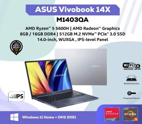 Laptop, AMD Ryzen 5, Hard disk : 512GB | SIPLah