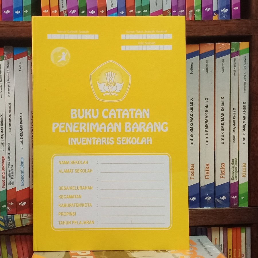 Buku Catatan Penerimaan Barang /Inventaris Sekolah/Barang Masuk | SIPLah
