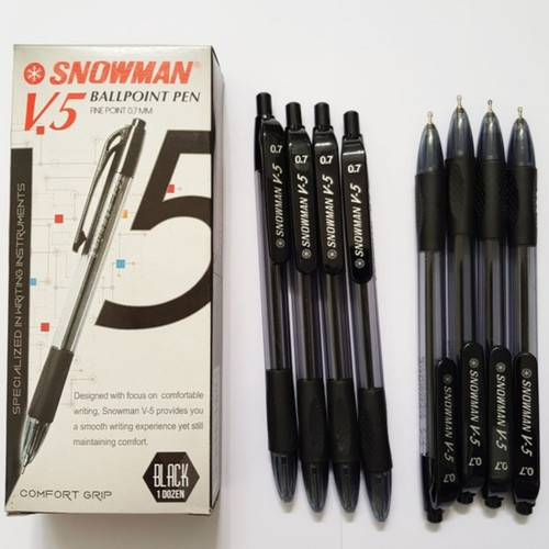 Snowman Ballpoint Pen V-5 | SIPLah